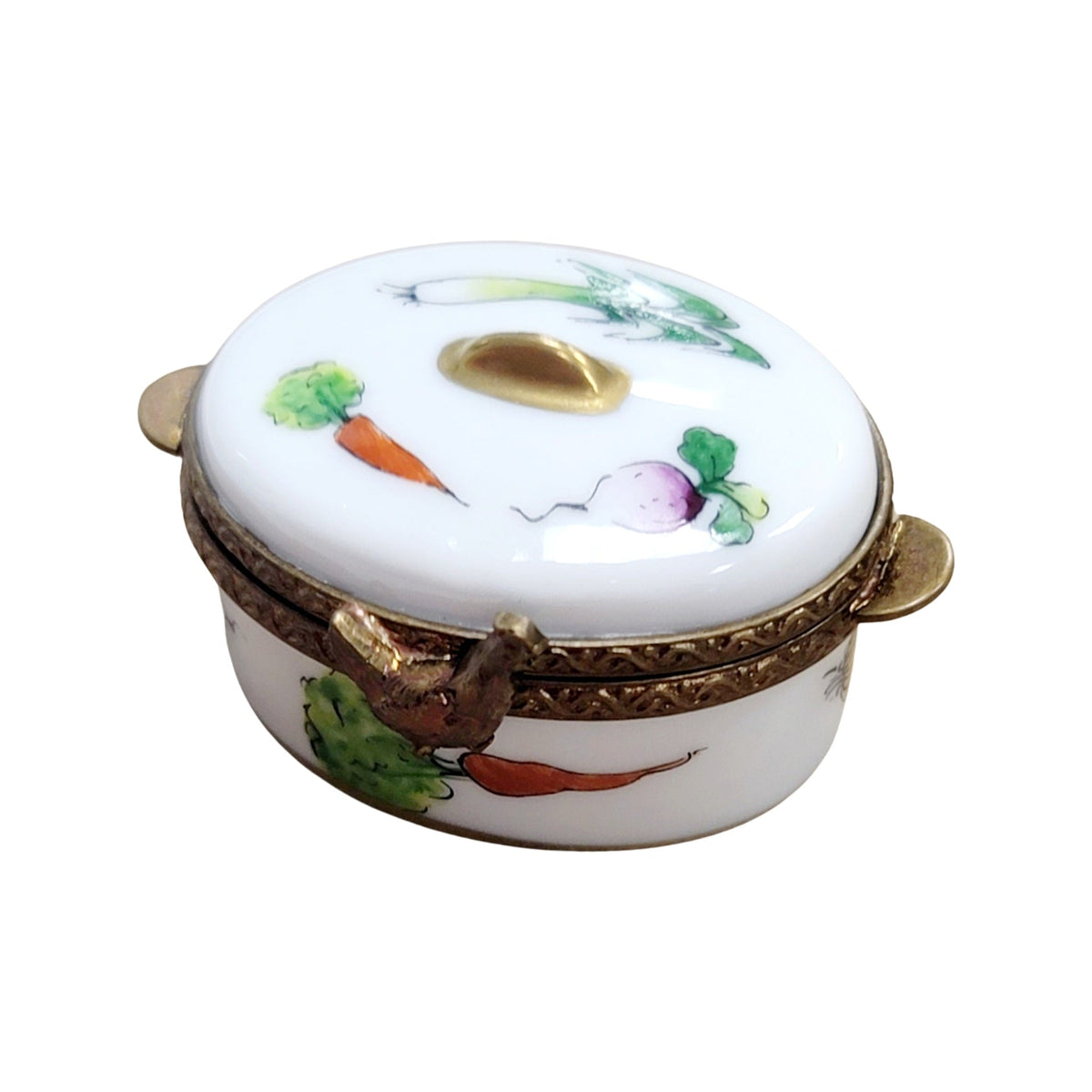 Charming Limoges Roaster Box Figurine for Collectors